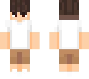 Curly Hair Simple Boy | Minecraft Skin