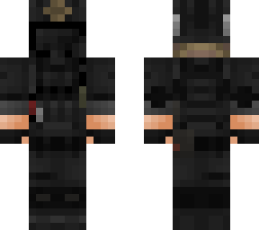 SCP: Foundation - MTF - Nu-7 Hammer Down | Var.1 | Minecraft Skin