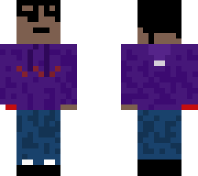Vetements SF hoodie W Balenciaga Jeans (Lucki) | Minecraft Skin
