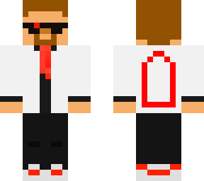white tux | Minecraft Skins