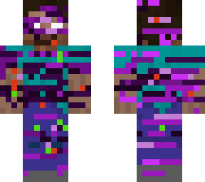 Corrupted Steve | Minecraft Skin