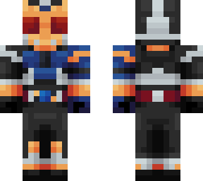 Kamen Rider Agito Storm Form | Minecraft Skin
