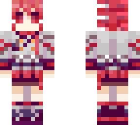 Kasane Teto SV | Minecraft Skin