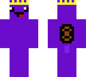 Purple sea turtle king | Minecraft Skin