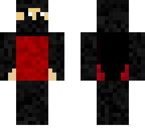 red and black | Minecraft Skins