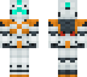 RGM-79GL GM Command Light Armor | Minecraft Skin