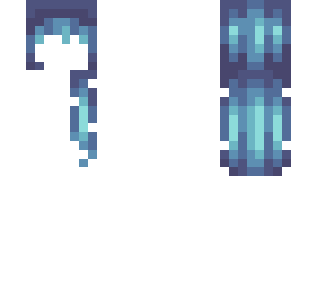 blue hair base | Minecraft Skins