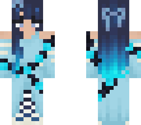 warden girl | Minecraft Skins