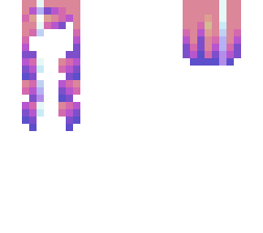 * sunset curls - hair base | Minecraft Skin