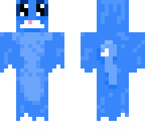 Blue and white cat | Minecraft Skin