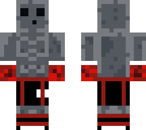 Grey slime boxer | Minecraft Skin