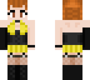 Silk Spectre - Sally Jupiter | Minecraft Skin