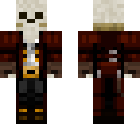 Skeleton Pirate Captain | Minecraft Skin