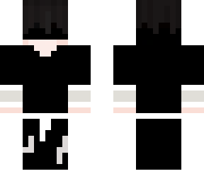 black hoodie | Minecraft Skins