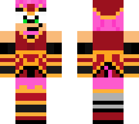 Paladin Amy (Chroma: Ruby Red) | Minecraft Skin