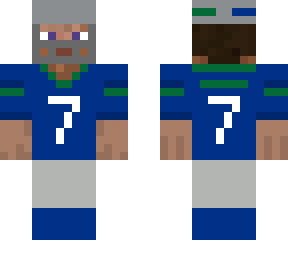 Seahawks Throwback | Minecraft Skin