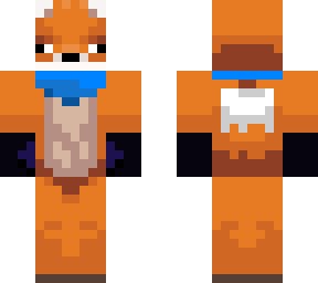 Sniper the Fox PE | Minecraft Skin