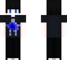 Star blue and black | Minecraft Skin