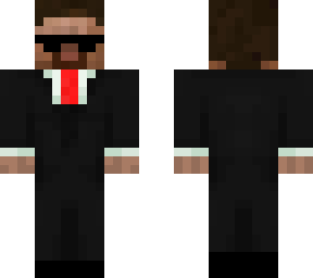 steve with shades and suit | Minecraft Skin
