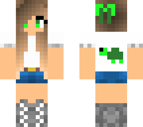 turtle girl | Minecraft Skins