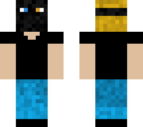 Black Mask | Minecraft Skin