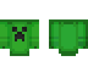 creeper template | Minecraft Skins