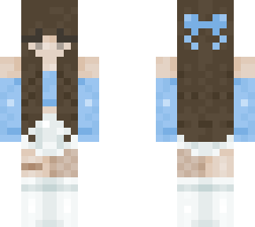 girl with bow | Minecraft Skins