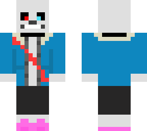 Killed Sans v3 | Minecraft Skin