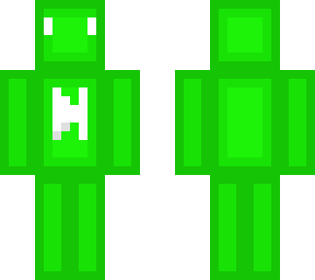 Lime Skip The Tutorial | Minecraft Skin