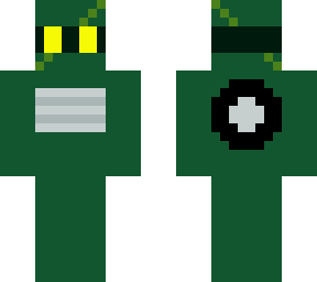 METALLIC GASOLINE LIME GREEN | Minecraft Skin