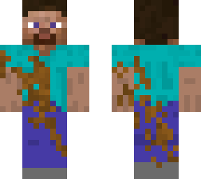 muddy steve | Minecraft Skin