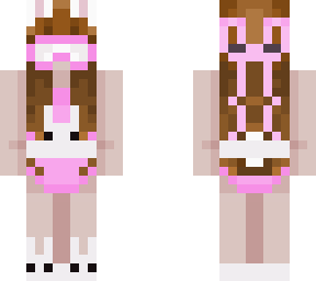 pink bunny | Minecraft Skins