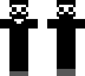 Steve ghost distorted (4 faces) creepypasta | Minecraft Skin