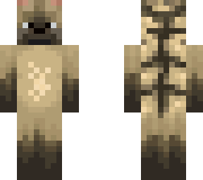 Striped Wolf | Minecraft Skin