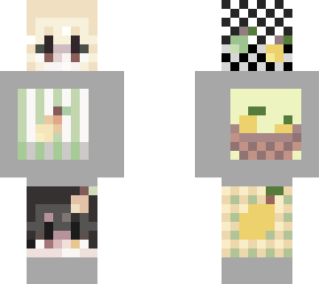 the cat ate the lemon . pfp ce | Minecraft Skin