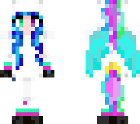 Unicorn Skin Mod | Minecraft Skin