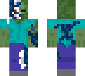warden zombie | Minecraft Skin