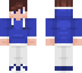 Blue Cool Boy | Minecraft Skin