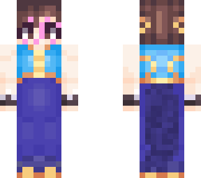 chun li part 2 [FINAL] | Minecraft Skin