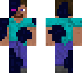 half enderman | Minecraft Skins