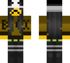 Emo Cat Noob Girl | Minecraft Skin