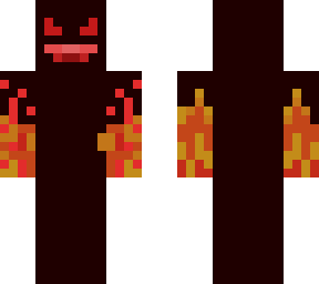 fire hands | Minecraft Skins