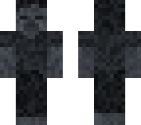 fully textured Charred Zombie | Minecraft Skin