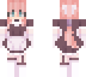 Maid Elysia | Minecraft Skin