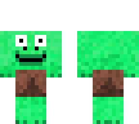 Mr frog smiling friends | Minecraft Skin