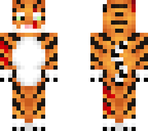 Scarred Tiger King | Minecraft Skin