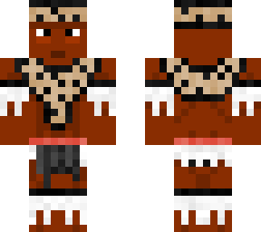 Zulu Warrior | Minecraft Skin