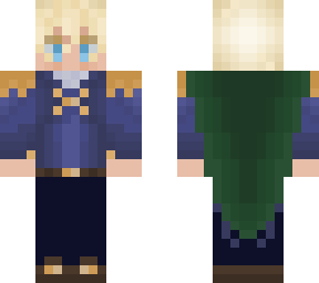 blonde princely medieval boy | Minecraft Skin