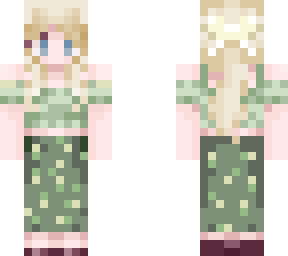 Cottagecore elf edit - base by @politemonkey | Minecraft Skin