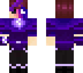 New and improved Nyx | Minecraft Skin